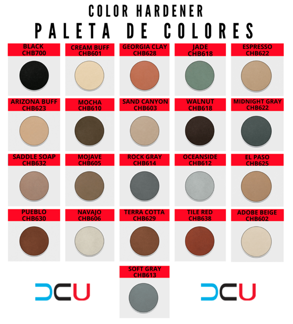 COLOR ENDURECEDOR – DCU Mexico